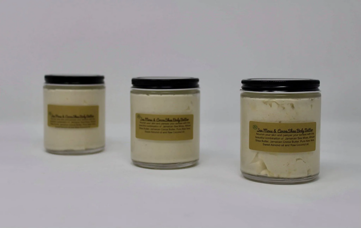 SEA MOSS & COCOASHEA BODY BUTTER – GlassWing Organics